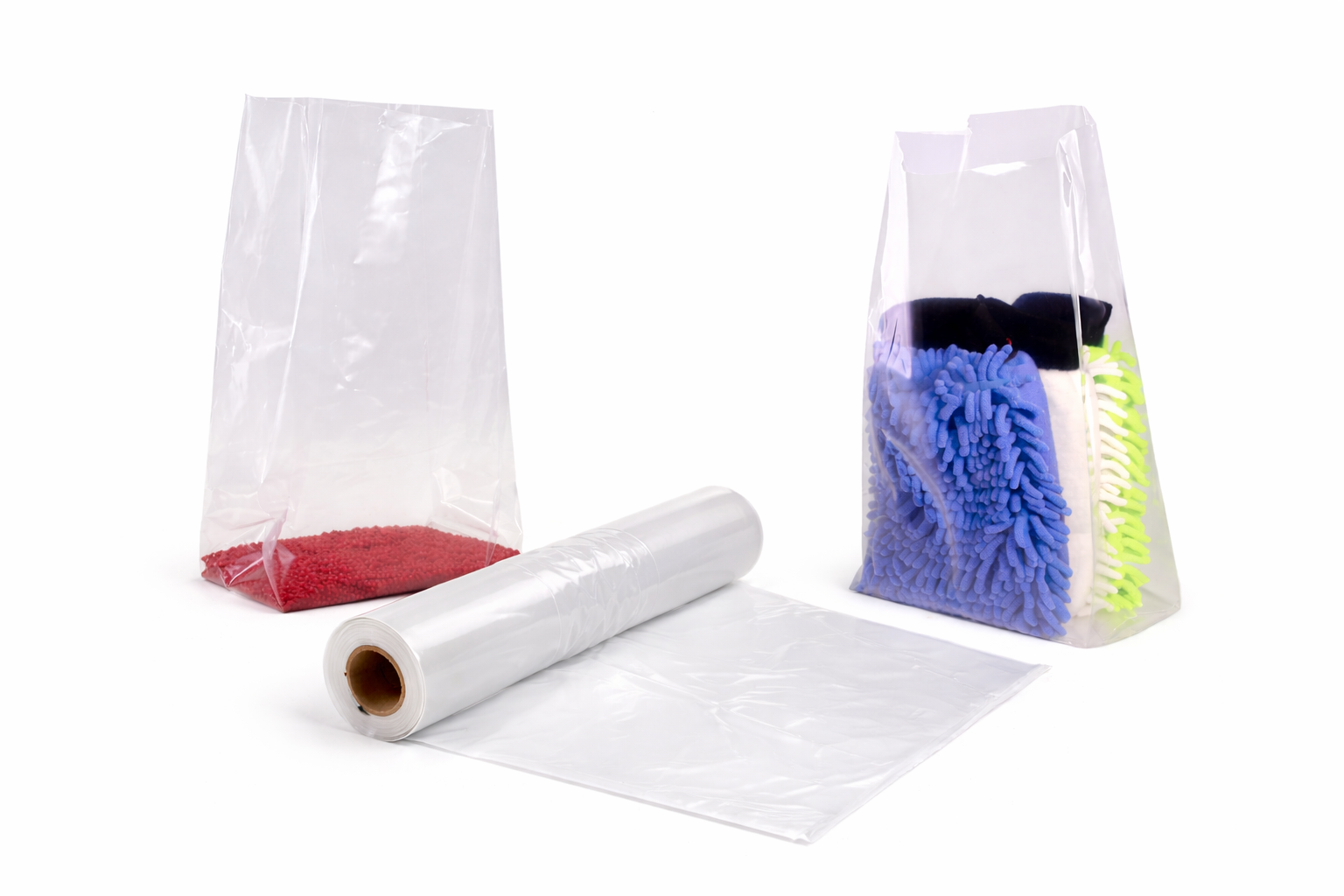 2 Mil Gusseted Rolls | Tough Multipurpose Strong Bags