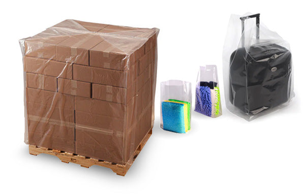 Gusseted Poly Bags on Rolls for Bulk Dispensing