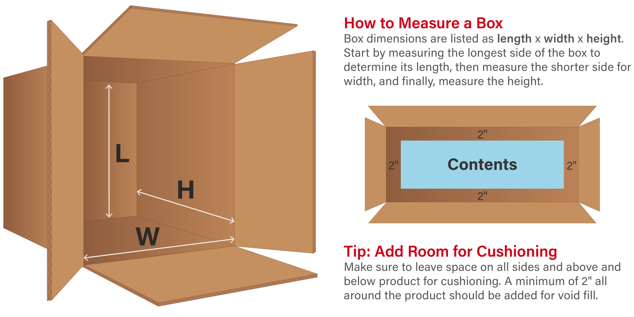 48" x 24" x 24" Double Wall Box | ECT-48 Heavy-Duty Kraft